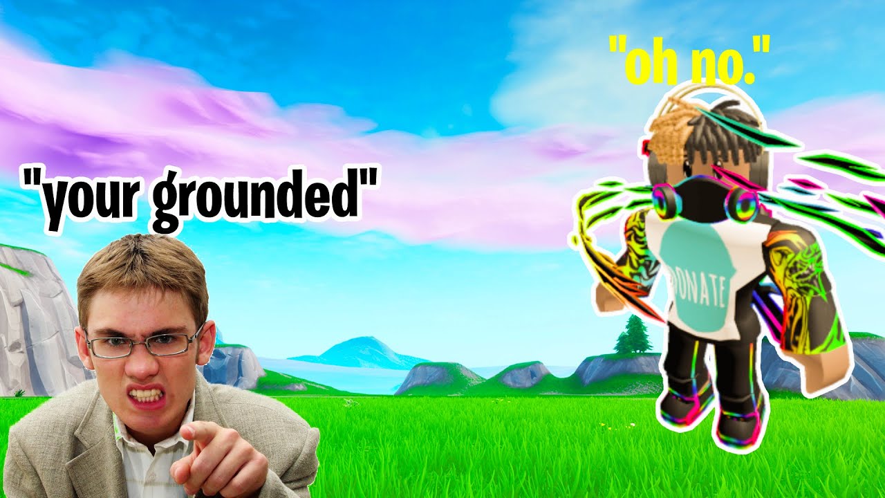 I Got Grounded For Playing Roblox.. - YouTube