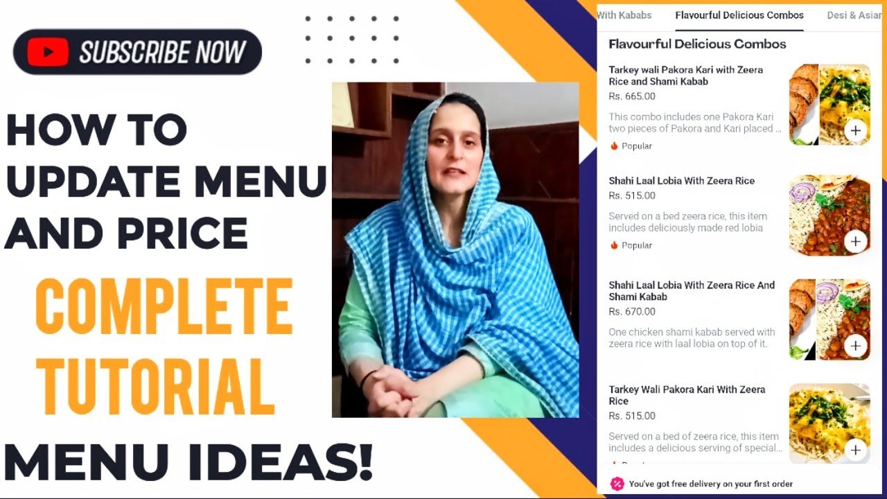How To Update Menu On Foodpanda || Foodpanda Homechef Business # ...