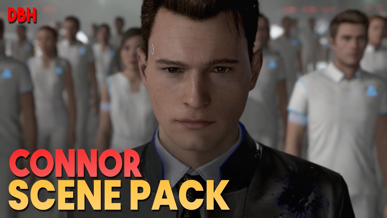 Connor Scene Pack || Detroit: Become Human || 1080p, 60 FPS - YouTube