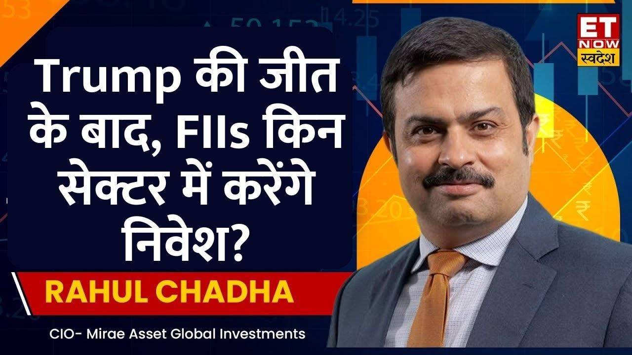 Rahul Chadha से जानिए Market का Outlook। FIIs की Stocks Market में कब ...