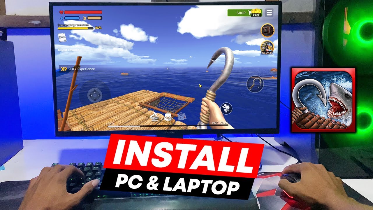 How To Play 【Raft® Survival】 on PC & Laptop Download & Install Raft ...