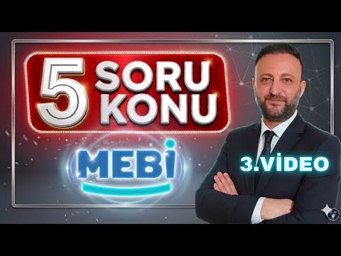 MEBİ AYT FİZİK TARAMA TESTLERİNDEN 5 SORU 5 KONU | 3.VİDEO  #aytfizikfulltekrar