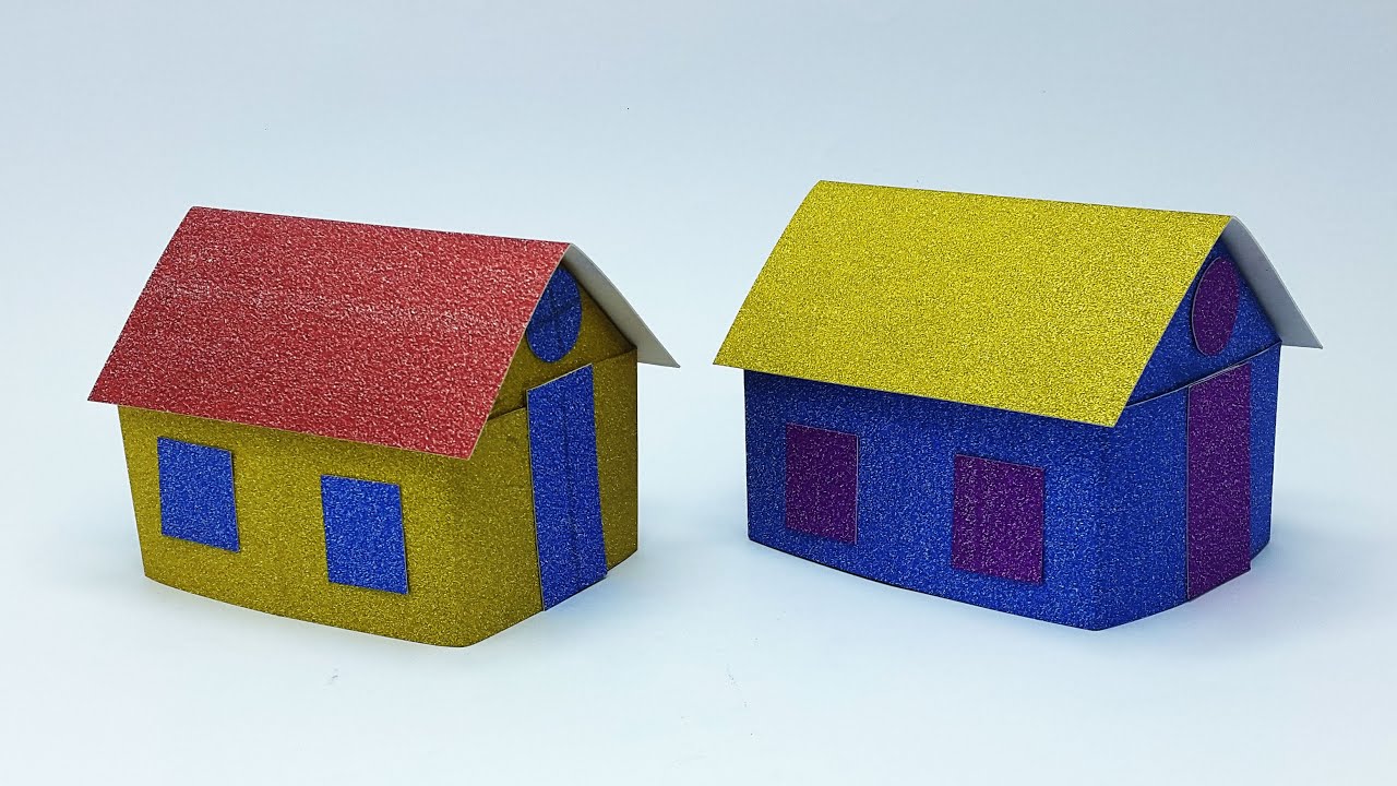 Origami 3D | Origami House | Origami Paper House Making Easy | Origami ...