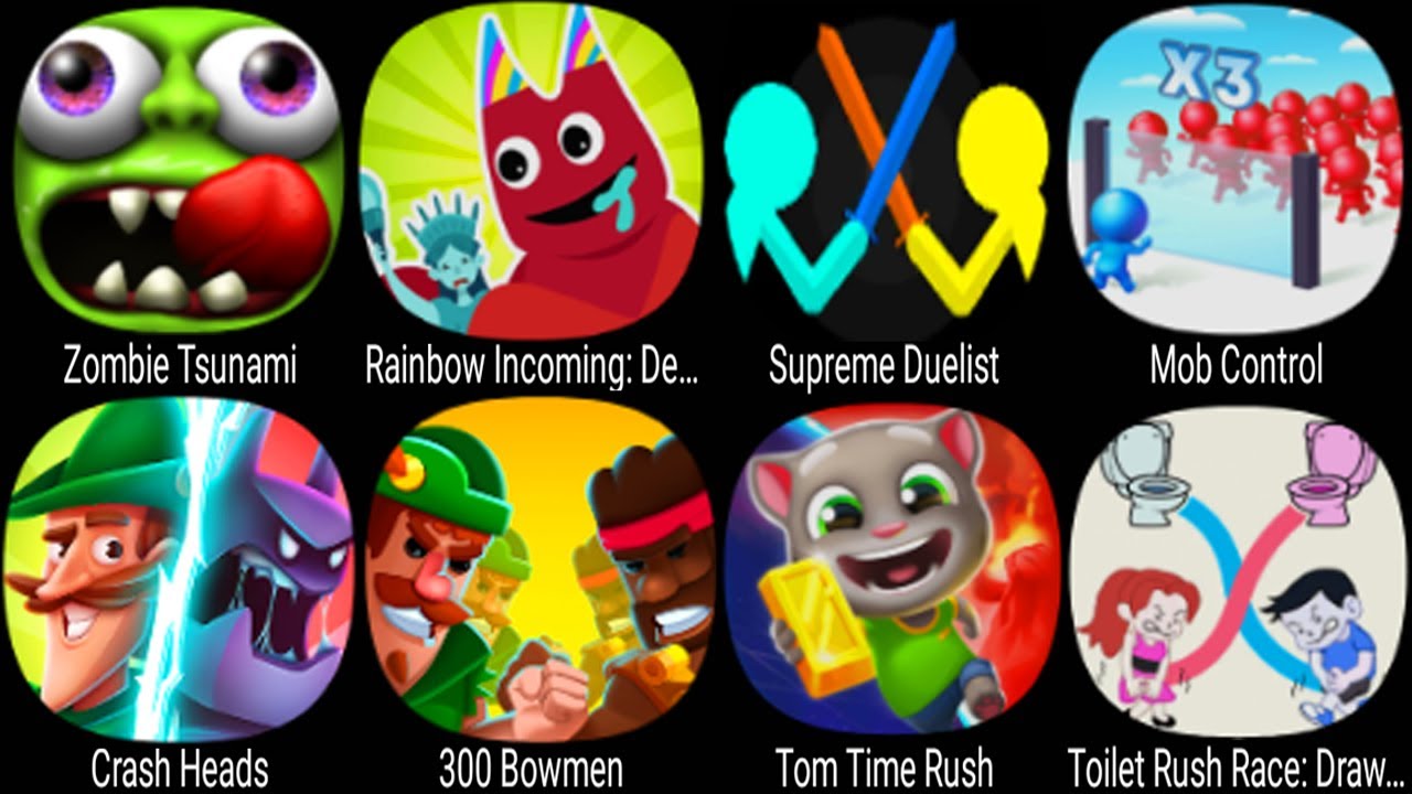 Zombie Tsunami, Rainbow Incoming Death Puzzle, Supreme Dulist, Mob ...