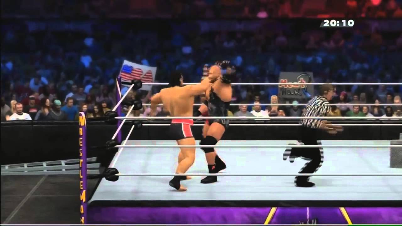 WWE 2K15 Ryback vs Rusev Wrestlemania - YouTube