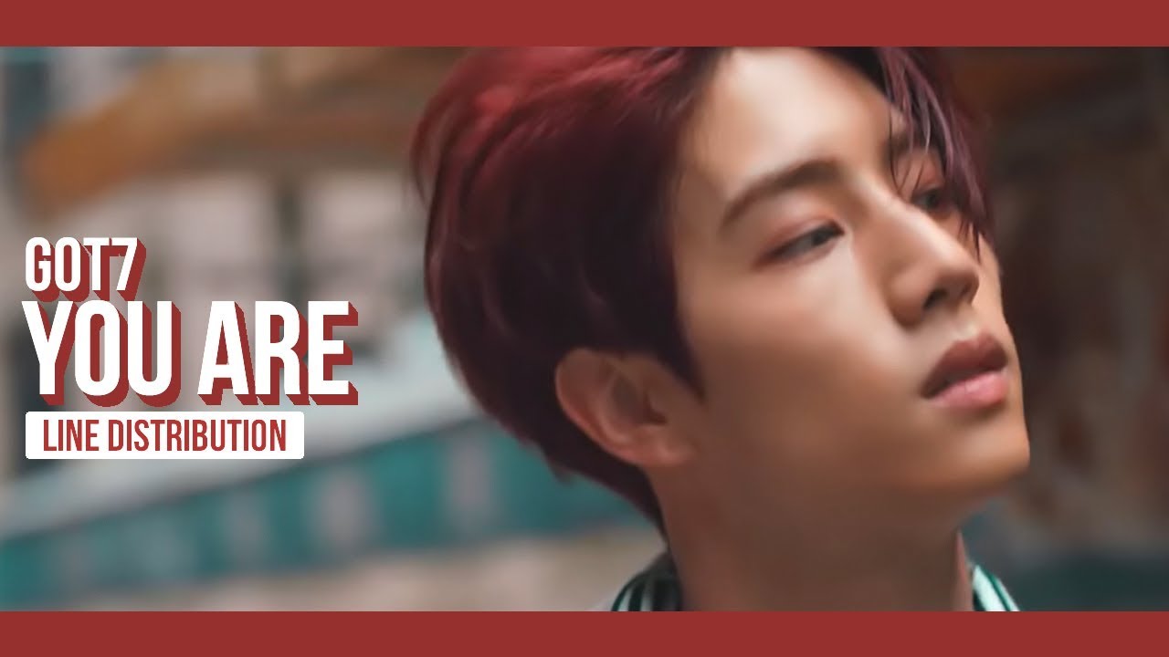 GOT7 - You Are Line Distribution (Color Coded) | 갓세븐 - YouTube