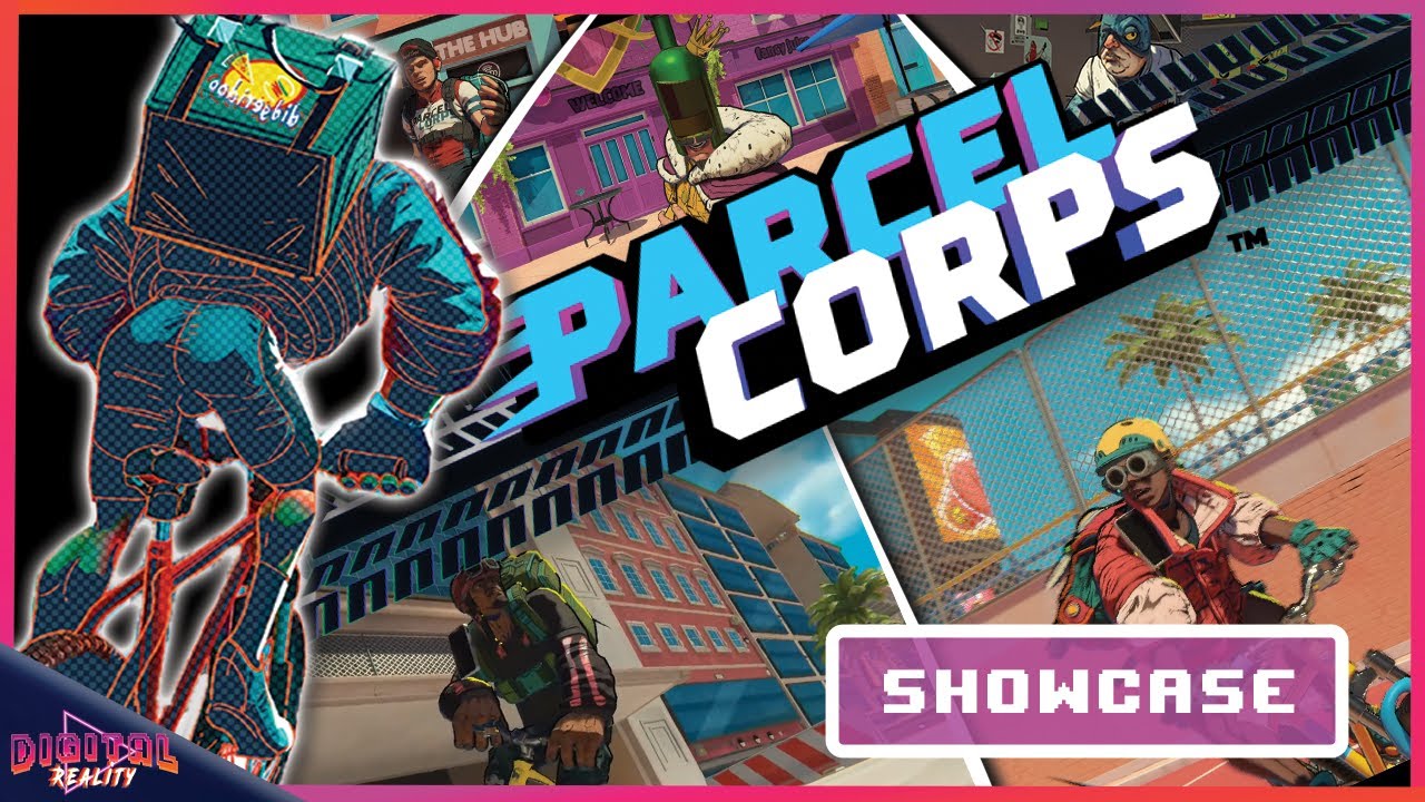 Jet Set Radio BUT With Bikes!? | Parcel Corps - YouTube