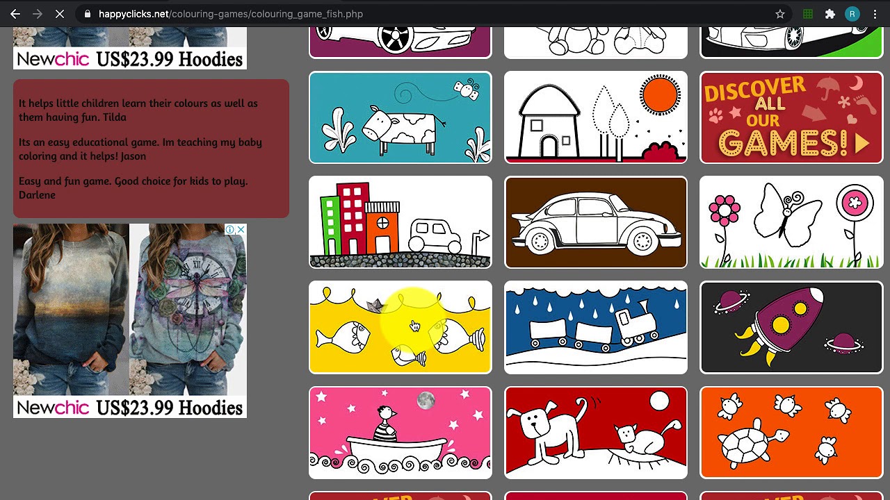 K1 COLOURING FROM HAPPY CLICKS - YouTube