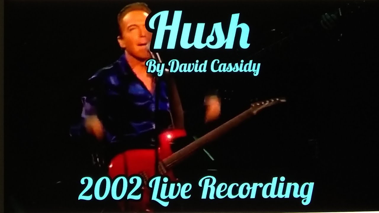 David Cassidy - Hush (2002 Live Recording) - YouTube