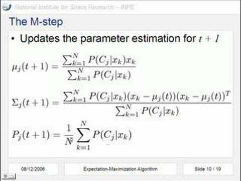 Expectation-Maximization (EM) algorithm for image classification - YouTube