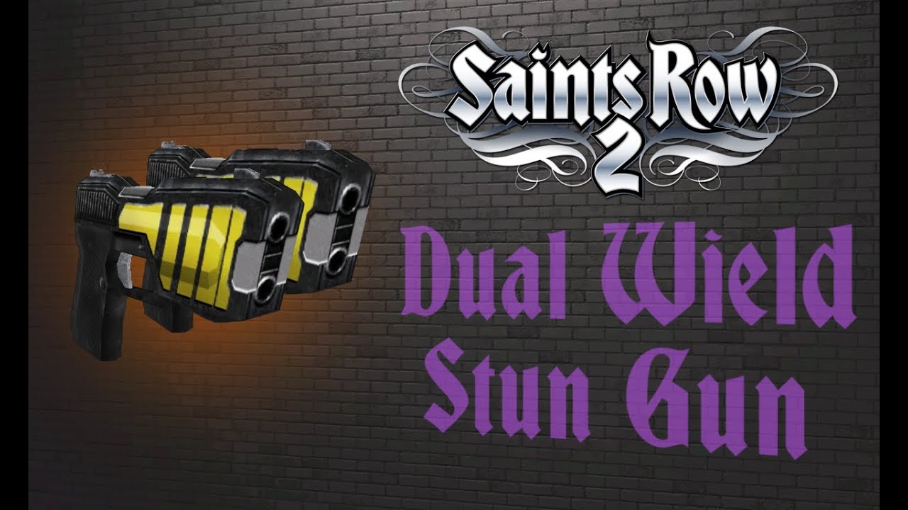 Saints Row 2 Mods - Dual Wield Stun Gun & Lazarus - YouTube