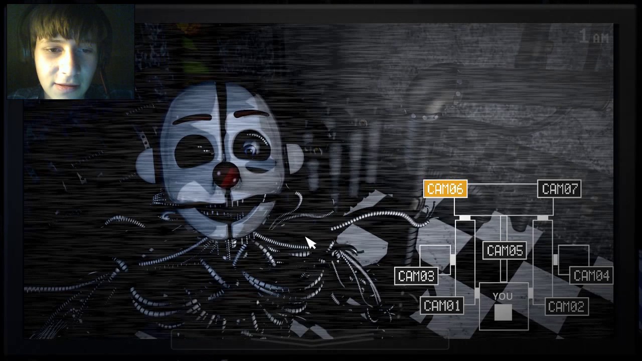 Ennerd!!! Five Nights at Freddys Sister Location Secret Ending - YouTube