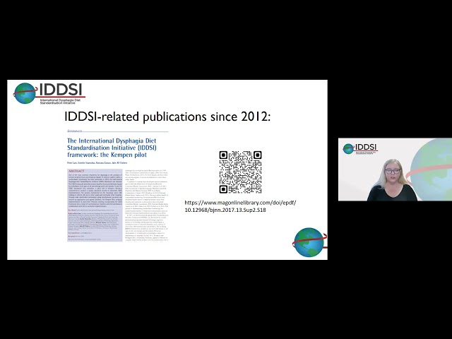 Webinars - IDDSI