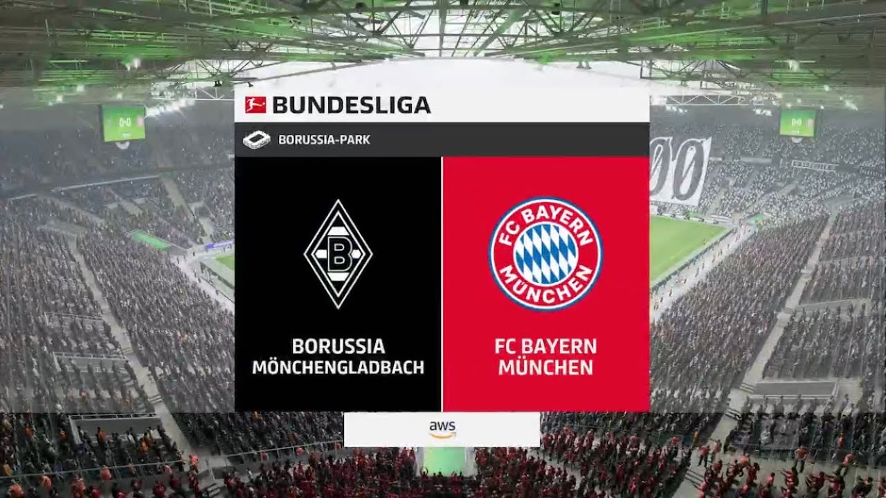 FIFA 23 BORUSSIA MONCHENGLADBACH VS BAYERN MUNICH BUNDESLIGA PREDICTION - YouTube
