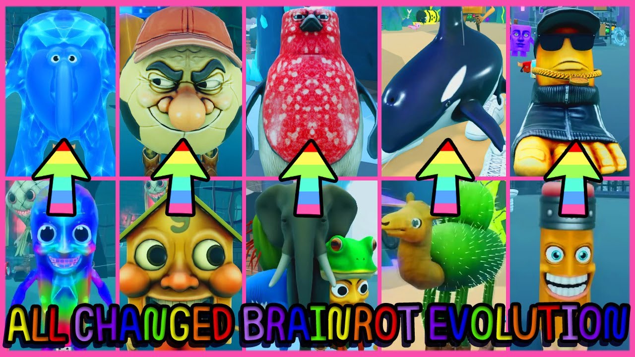 Roblox - All 7 NEW SECRET Brainrot Morphs And Max Level Boss Brainrot ...