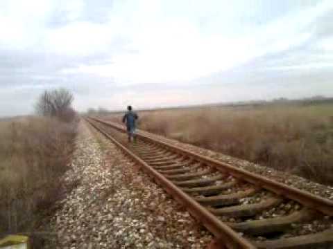 Train crash FUNNY VIDEO !! - YouTube