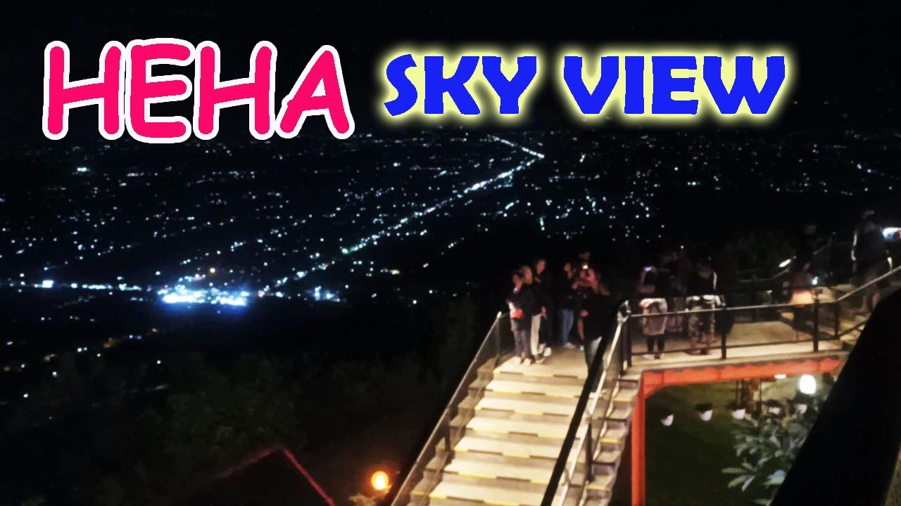 Heha Sky View Jogja di Malam Hari | Wisata Hits Jogja - YouTube