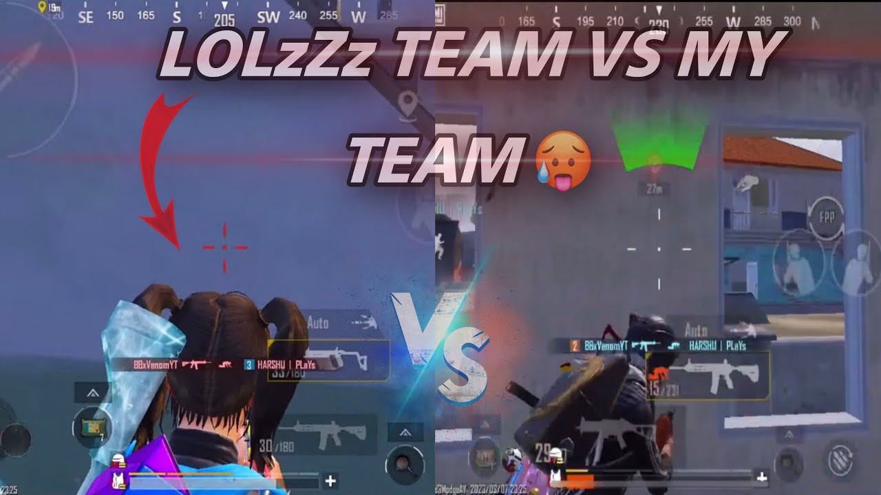 @LoLzZzGaming IN MY LOBBY 🔥 INTENSE FIGHT WITH LOLzZz TEAM🥵 | VENOMARI ...