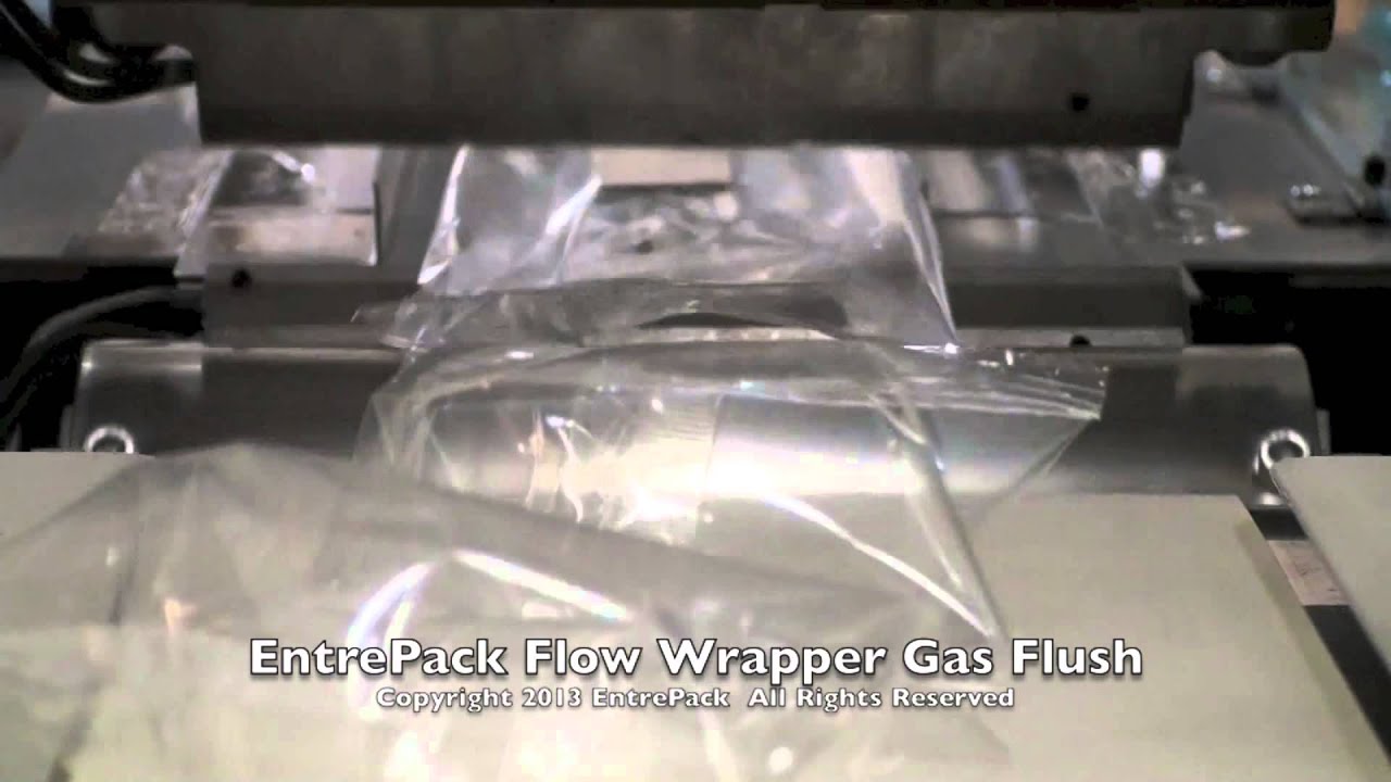 EntrePack Flow Wrapper Gas Flush - YouTube