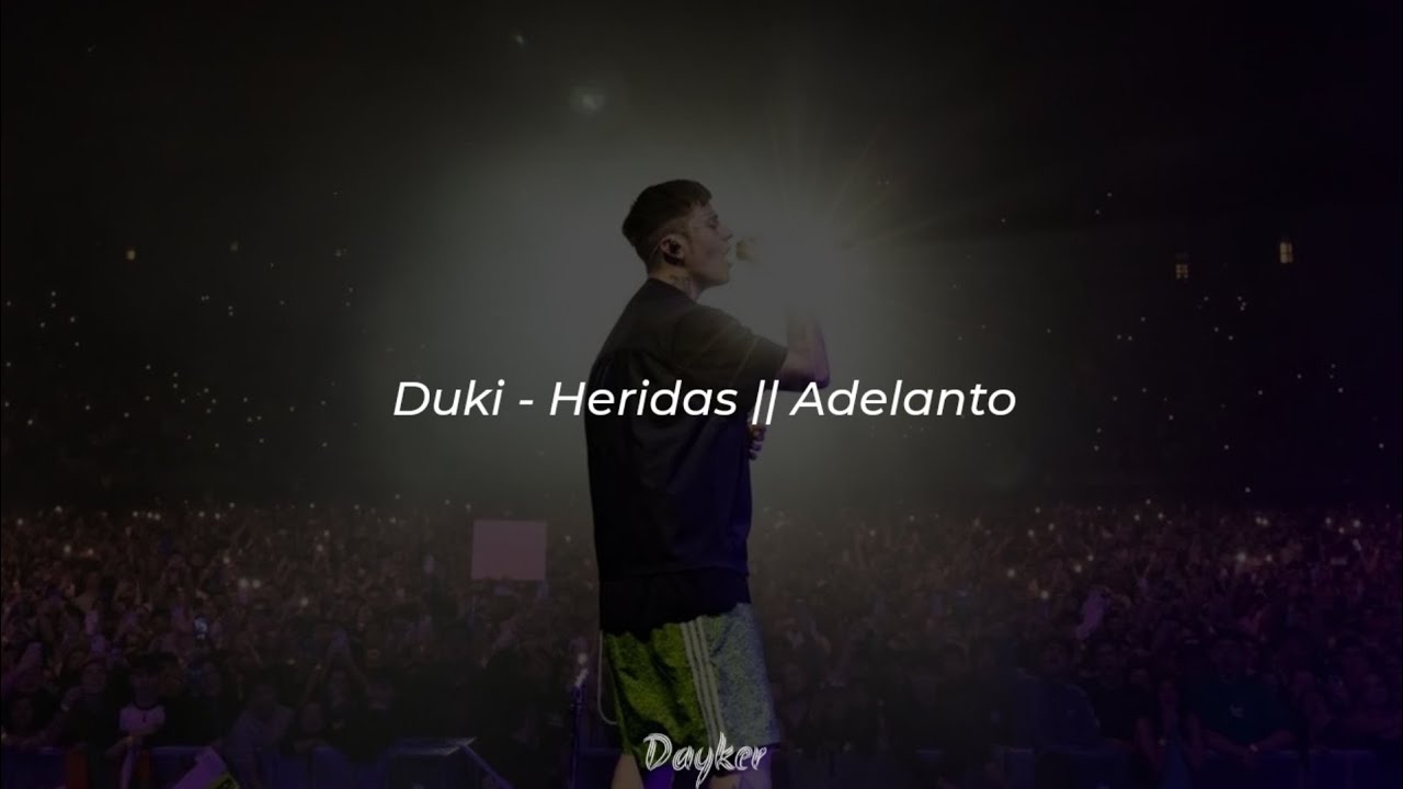 Duki - Heridas || Letra Adelanto - YouTube