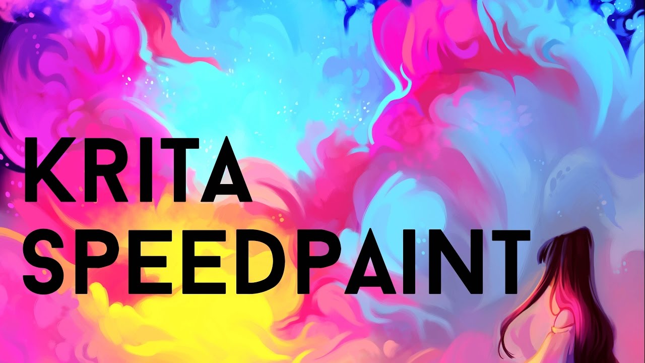KRITA SPEEDPAINT- Eternity - YouTube