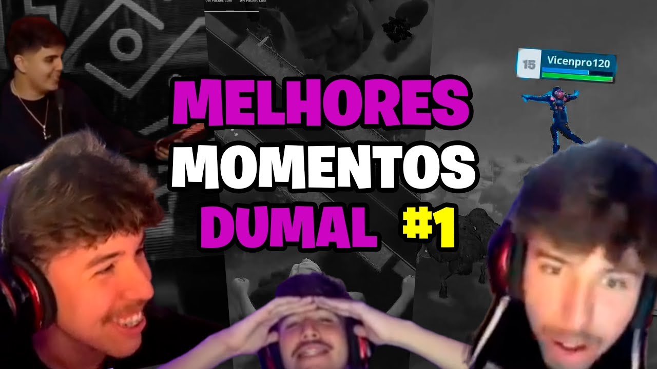 Melhores momentos do dumal no fortnite #1 🤣 - YouTube