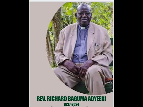 Celebrating The life of Rev Richard Baguma Adyeeri - YouTube