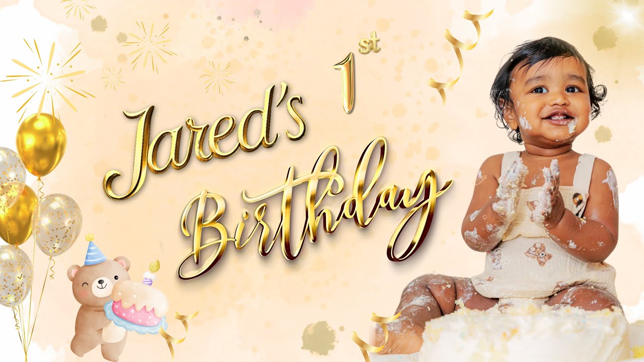 Jared Asher's 1st Birthday || 23rd Oct 2024 || Telugu Church of Sydney ...