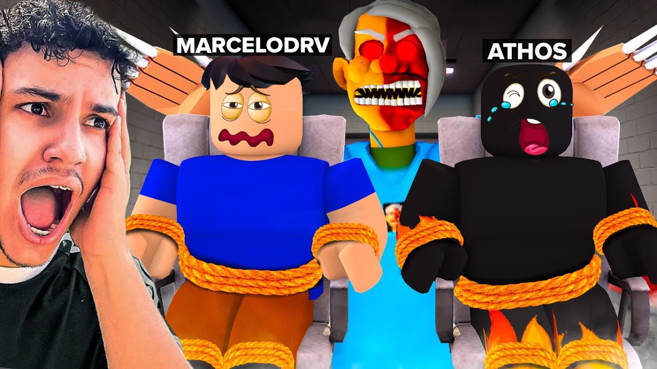 ATHOS e MARCELODRV precisam FUGIR desse HOSPITAL (Roblox) - YouTube