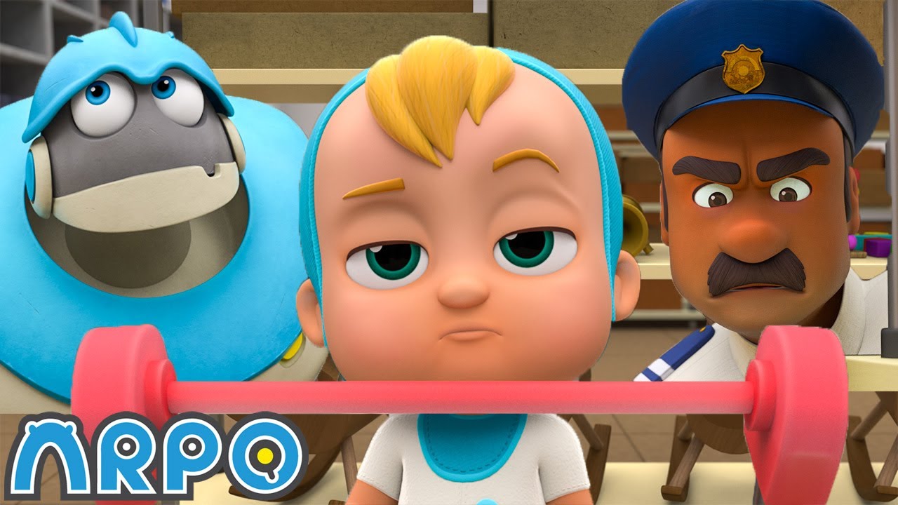 Arpo's Toy Mayhem🤖🧸 | ARPO | Moonbug Kids - Funny Cartoons & Animation - YouTube