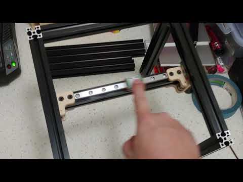 DIY 3D PRINTER- China LM GUIDE MGN9C TEST