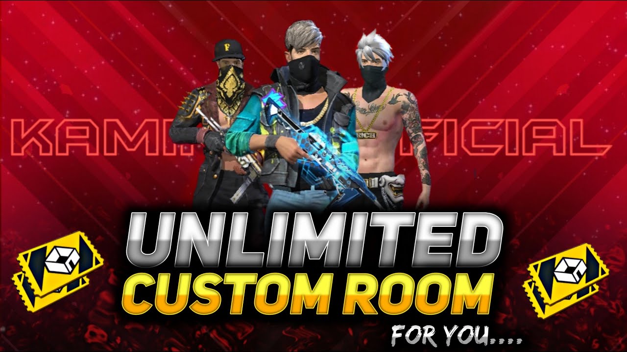 Garena Free Fire Live. Unlimited Custom Room For You. Come And Show ...