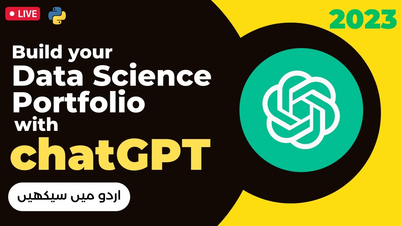 chatGPT and Data Science portfolio and social media posts - YouTube