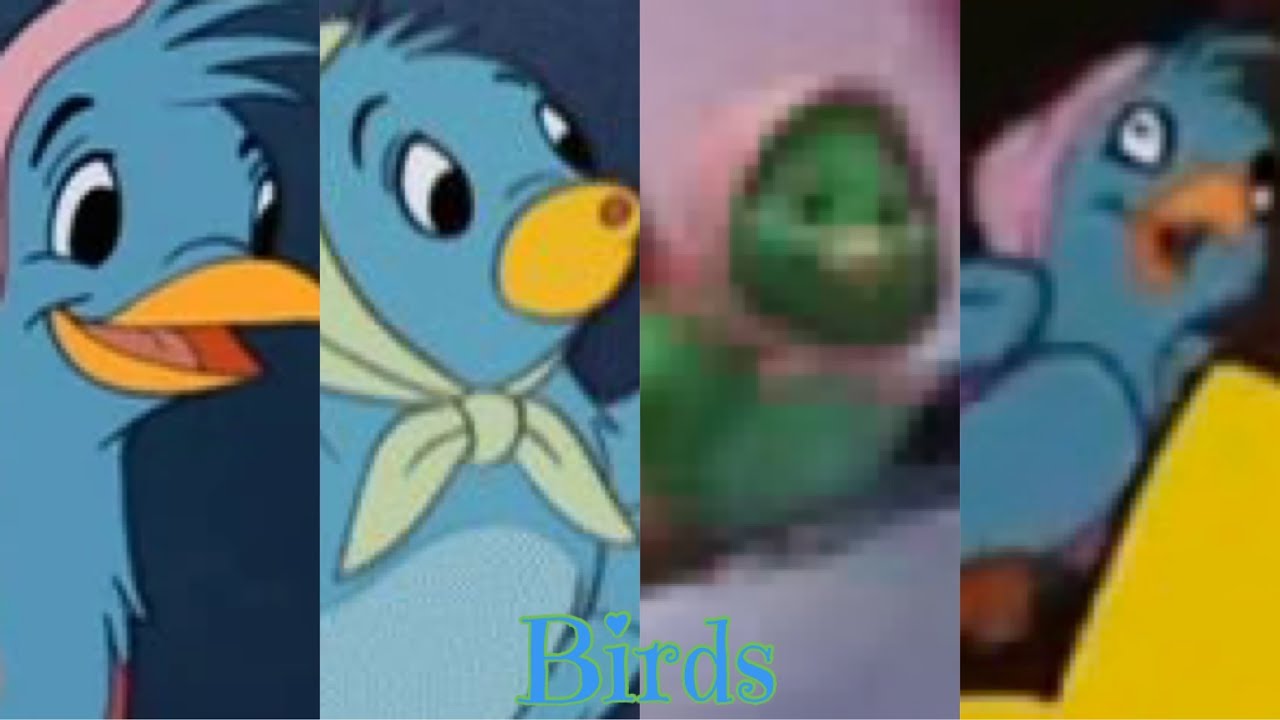 Birds (Cinderella) | Evolution In Movies & TV (1950 - 2021) The ...