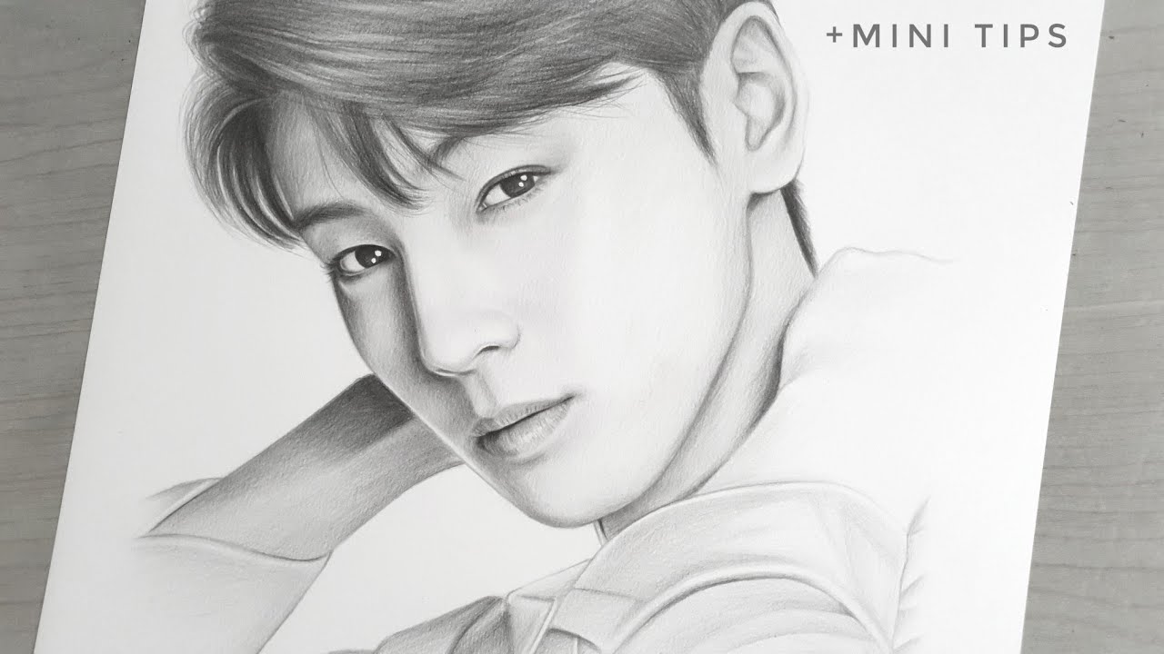 CHA EUN-WOO ASTRO | MINI TIPS + Timelapse Drawing - YouTube