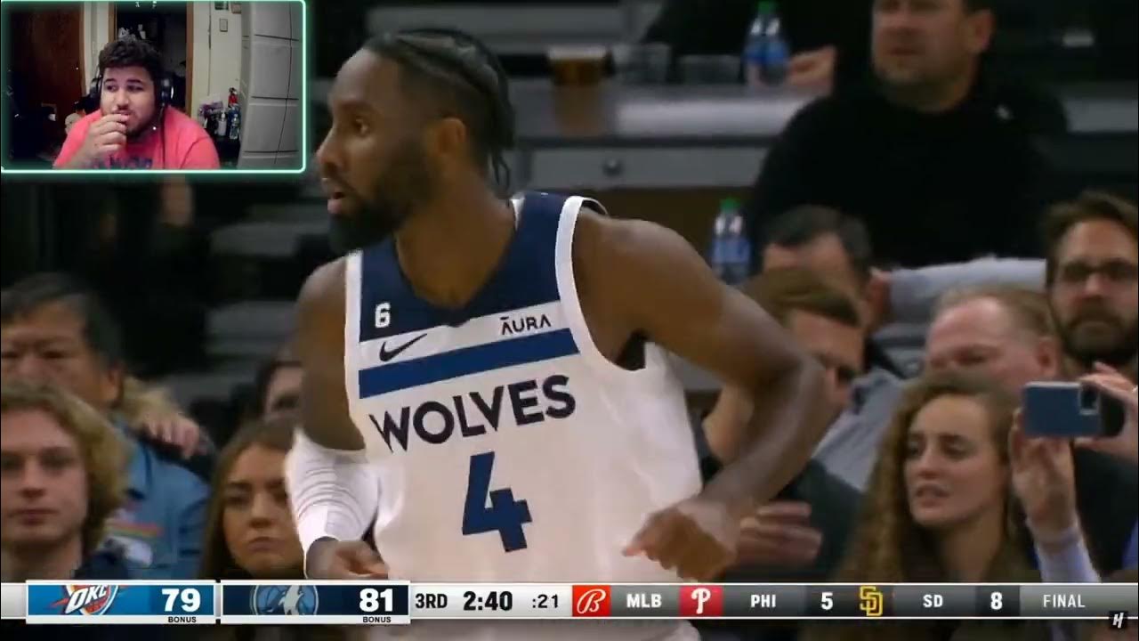 Rudy Gobert Timberwolves Debut!!! Oklahoma City Thunder vs Minnesota Timberwolves Reaction ...