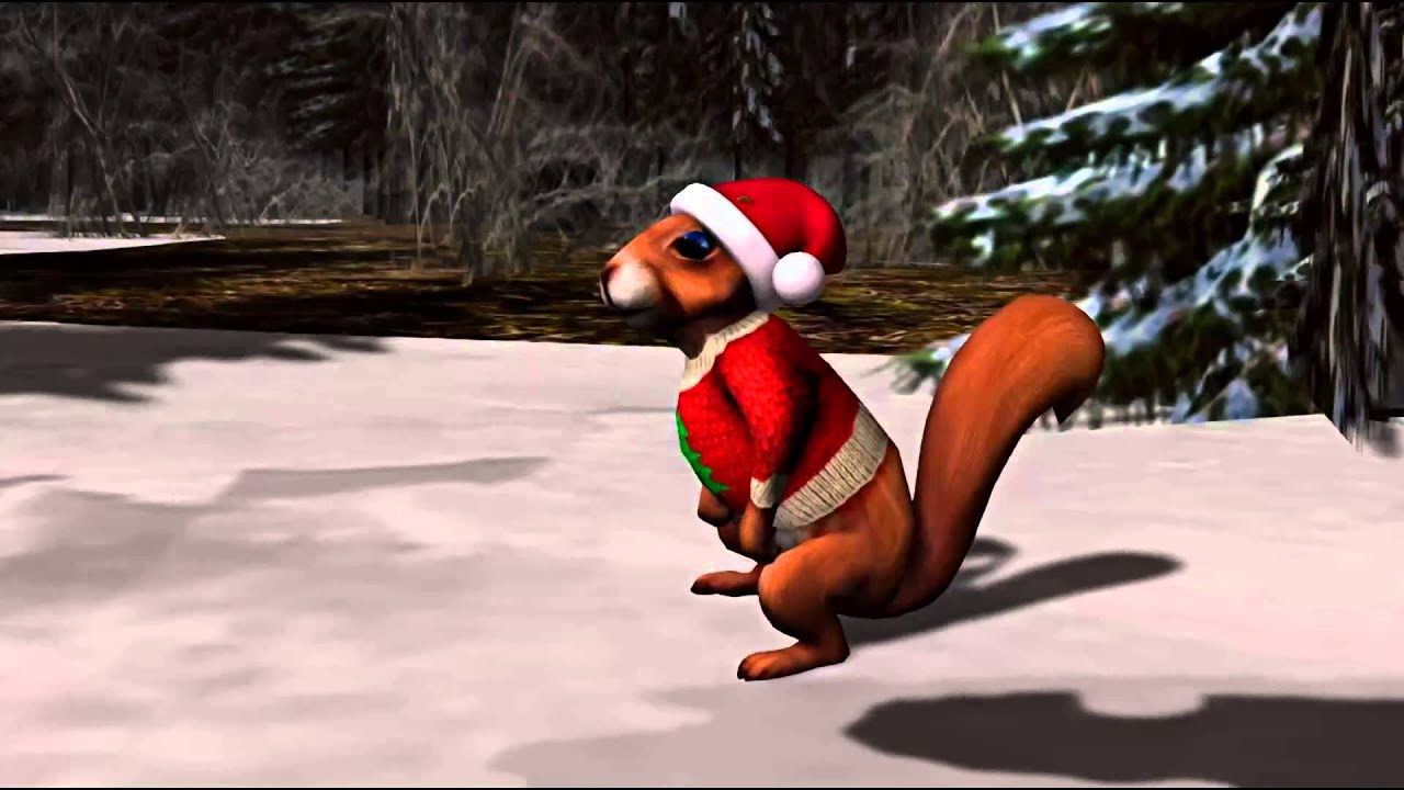 A Christmas Squirrel - YouTube