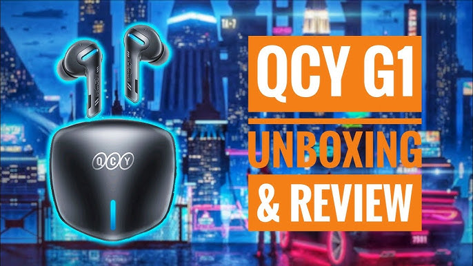 QCY G1 Gaming Earbuds 45ms Low Latency TWS Bluetooth, 47% OFF