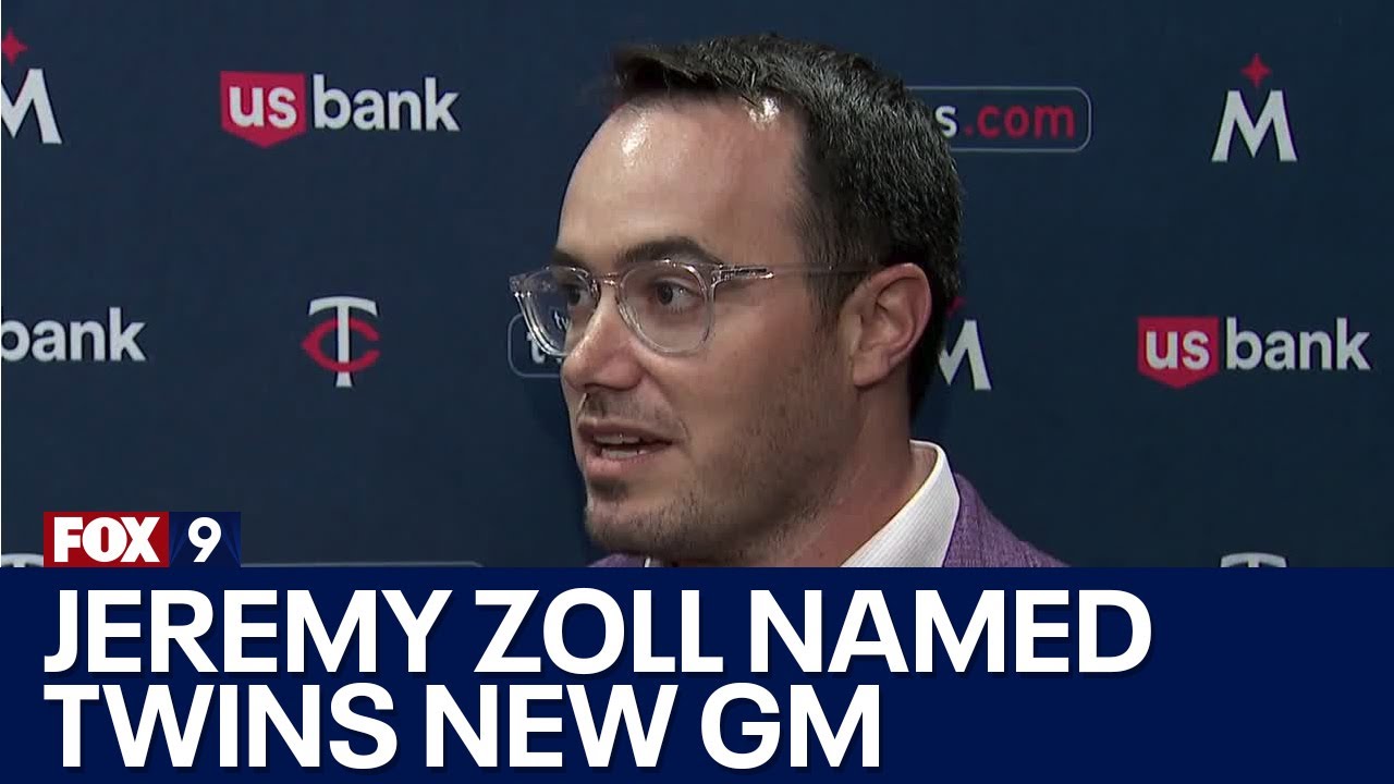 Jeremy Zoll replacing Derek Falvey as Minnesota Twins GM - YouTube