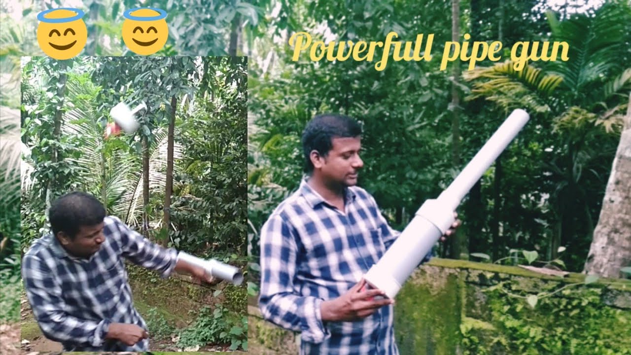 How to make monkey pvc pipe gun - YouTube