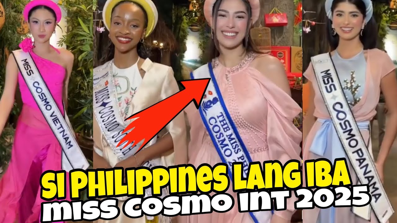 Wow! Miss Cosmo International 2025! si Philippines Lang iba - YouTube