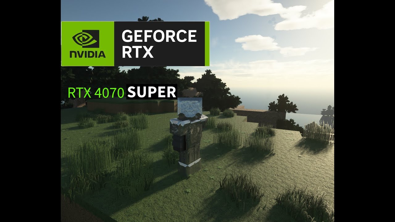 Minecraft RTX 4070 SUPER test. - YouTube