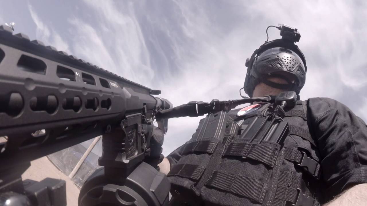 Wild West Airsoft Small Town Game play footage - YouTube