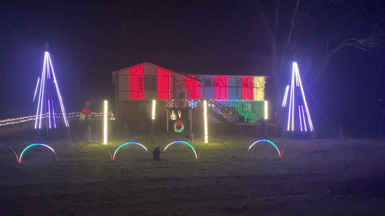 The Reep family lightshow 7 - YouTube