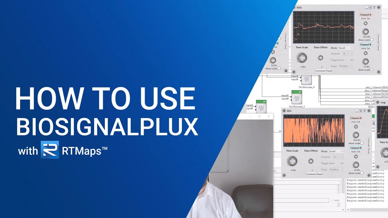 How to visualize your body signals with Biosignalsplux and RTMaps - YouTube