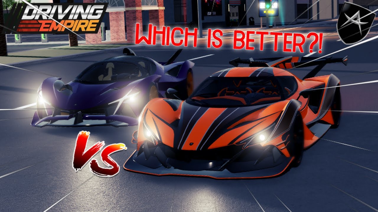 Apollo Project Evo Versus Apollo Intensa Emozione Orange Dragon! |Driving Empire - YouTube