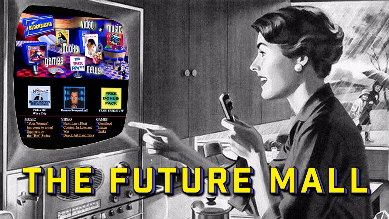 Malls of the Future: The Early History of Online Shopping - YouTube