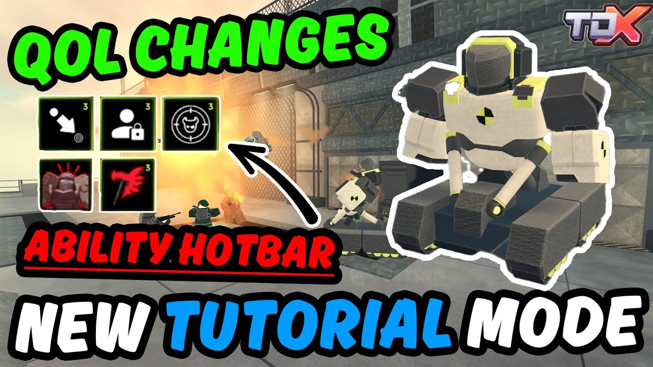 NEW TDX TUTORIAL + QOL CHANGES! (UPDATE) | ROBLOX - YouTube