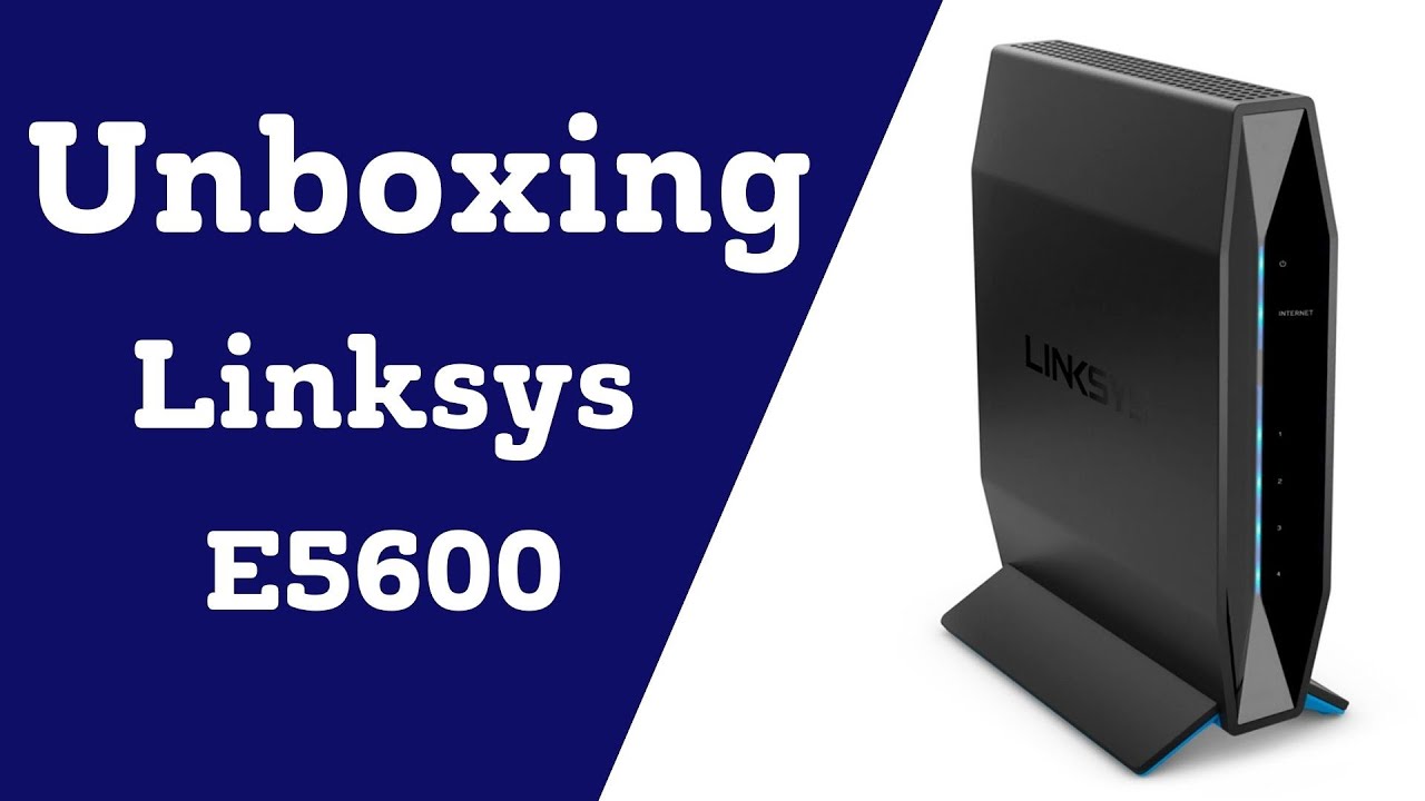 Unboxing Linksys E5600 - YouTube