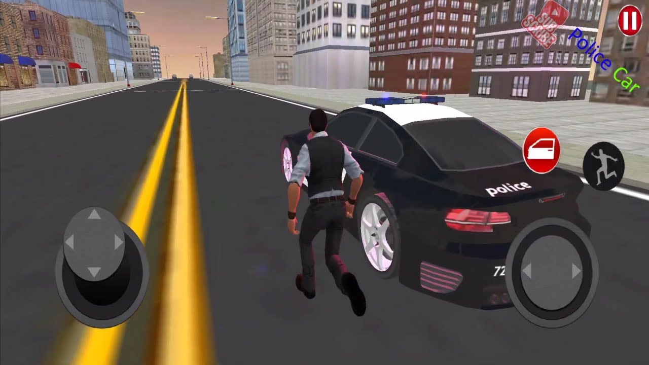 Android Games ; Police car game for kids #33 / Fun car racing Racing ...